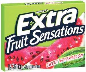 CHICLE EXTRA SWEET WATERMELON x 10U