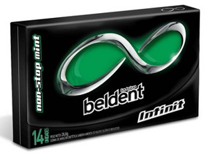 CHICLE BELDENT INFINIT MENTA x 12U