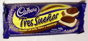 CHOCOLATE CADBURY TRES SUEÑOS